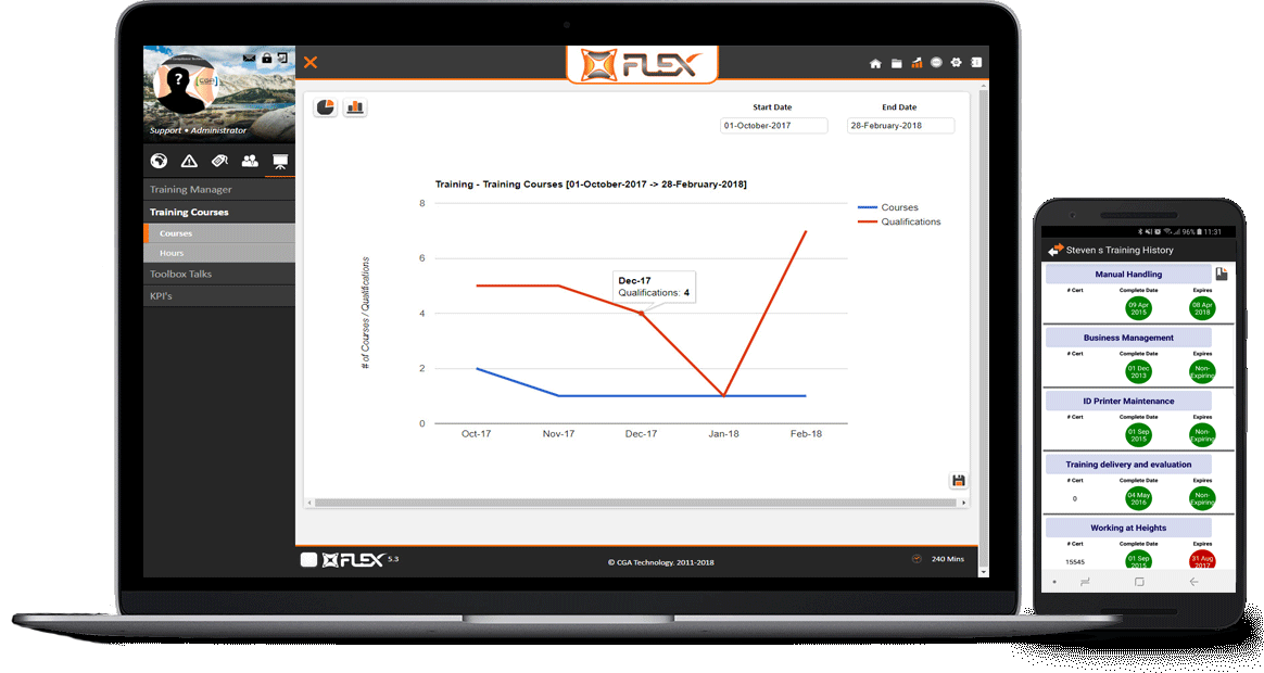 Flex iOS app update Sept 2018 – FlexManager